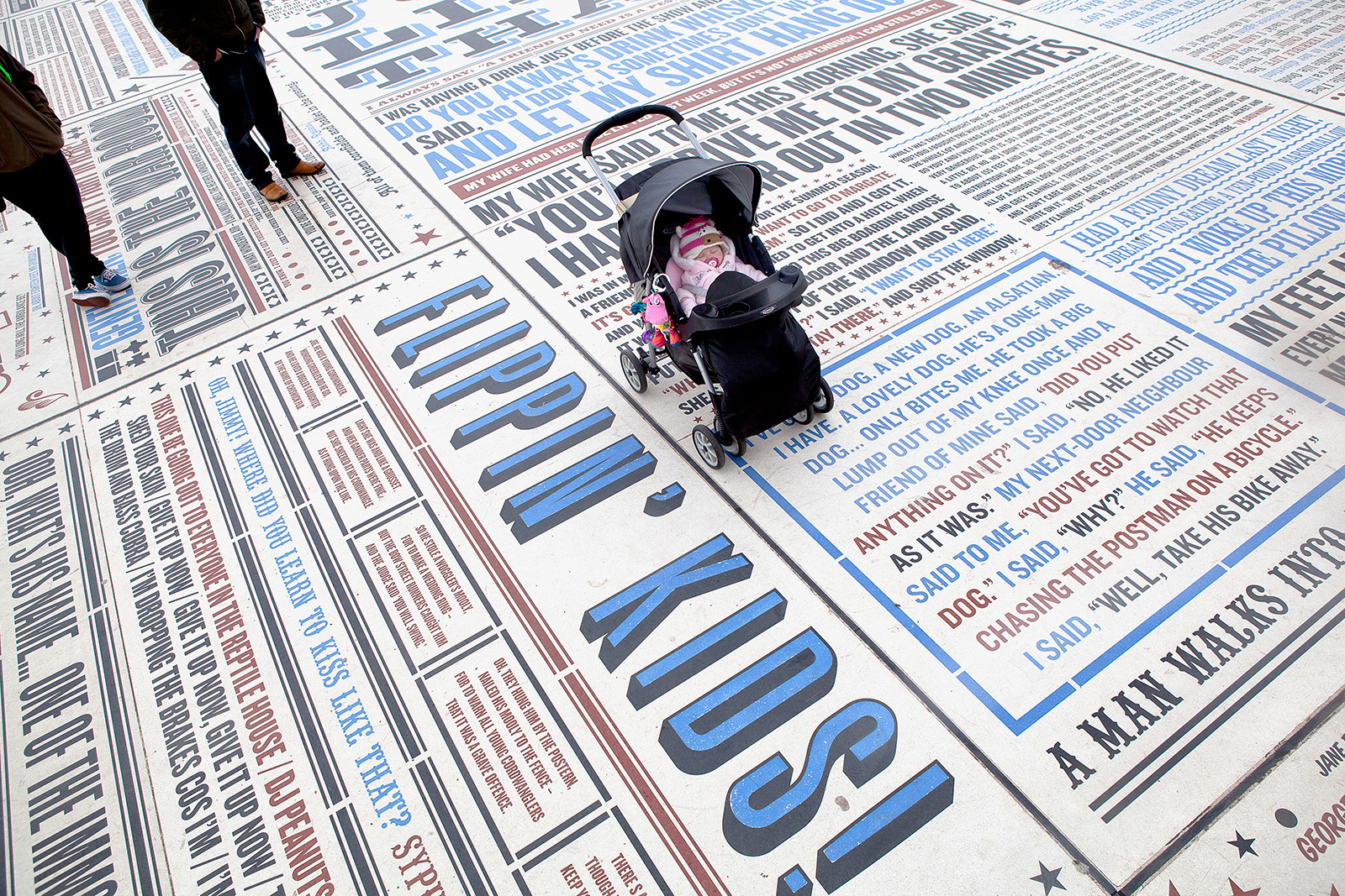 Gordon Young — The Comedy Carpet – Blackpool